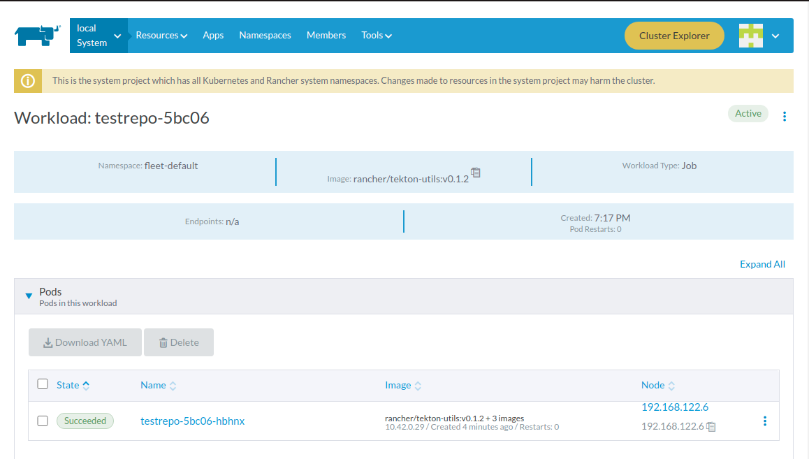 Error in deployment after creating git repo · Issue #437 · rancher/fleet · GitHub