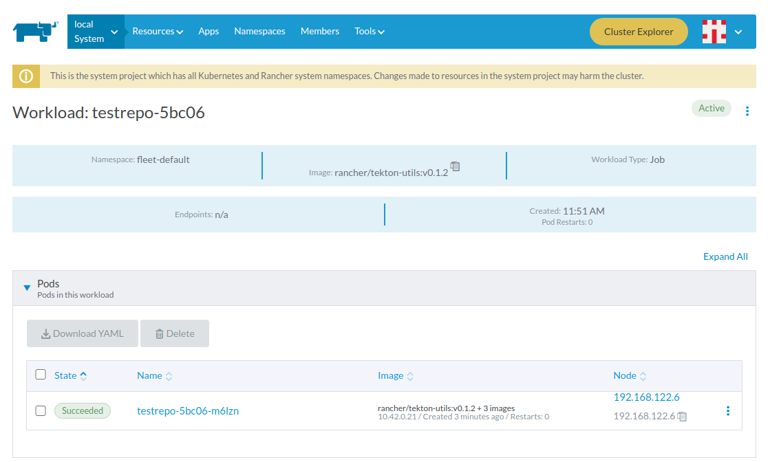 Error in deployment after creating git repo · Issue #437 · rancher/fleet · GitHub