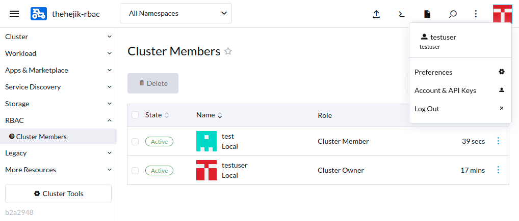 Unable to add additional cluster members even though the default admin and other users exists ...