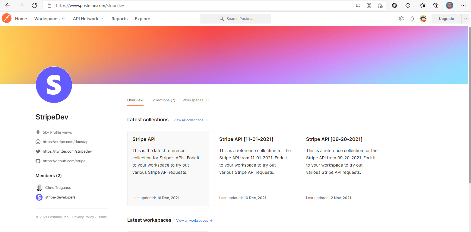 GitHub - vanHeemstraSystems/stripe-postman-headstart: Stripe Postman - Headstart