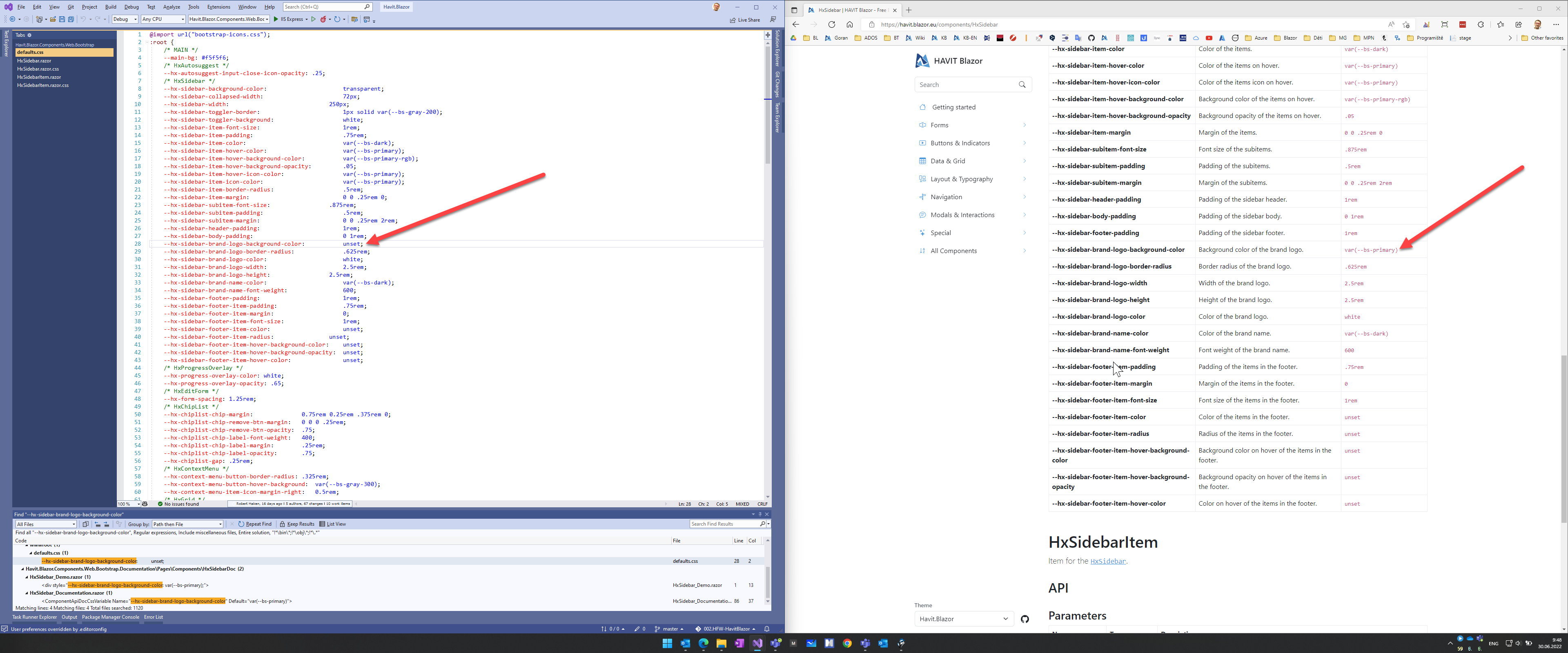 [HxSidebar] --hx-sidebar-brand-logo-background-color CSS variable unset ...