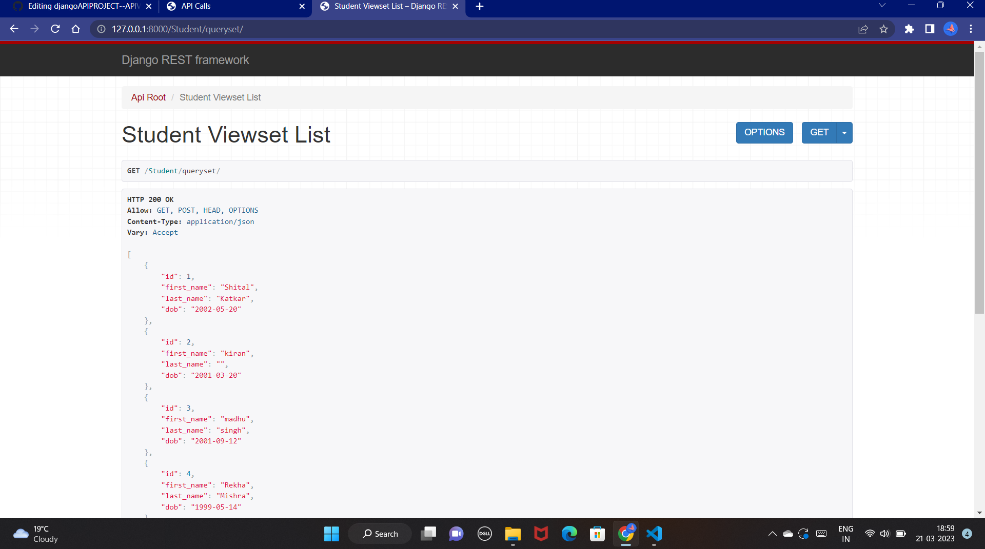 Github Inishkadjangoapiproject Apiview And Modelview Simple Api Application Created To