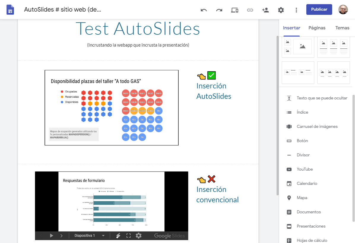 GitHub - pfelipm/autoslides: Script + webapp que autopublica una ...