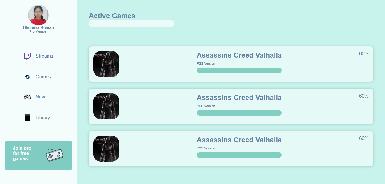 GitHub - Bhumikakri/Active_game