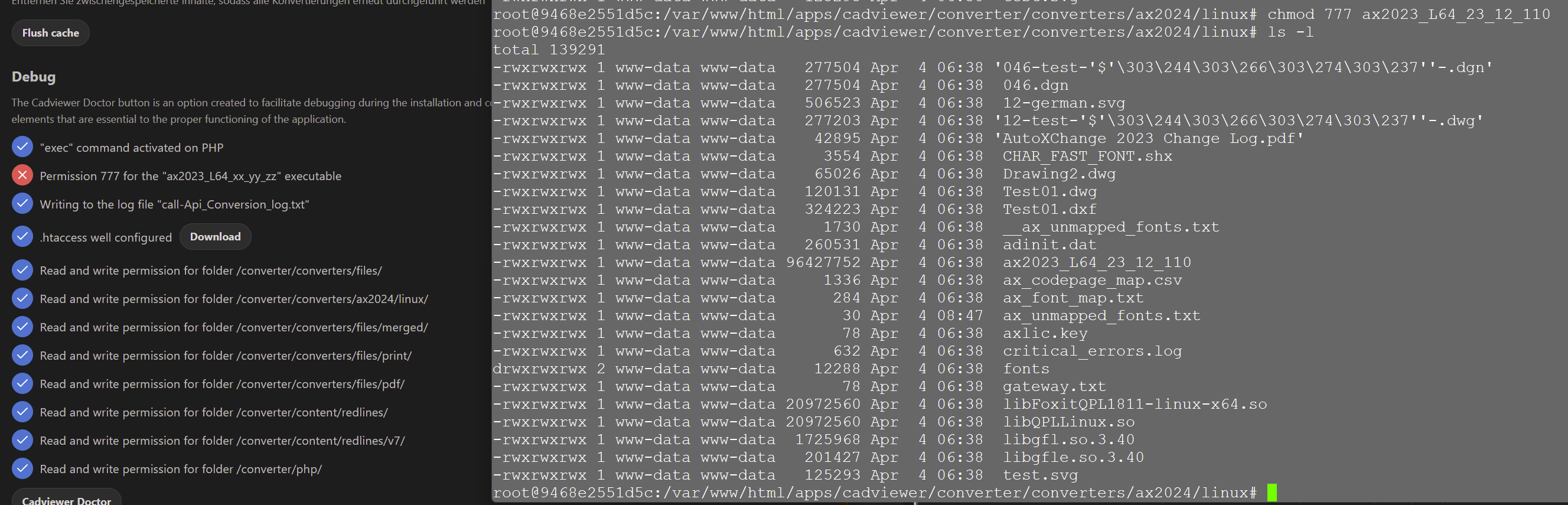 Nextcloud Docker - Cadviewer drawings not loading / displayed · Issue #29 · CADViewer/NextCloud ...