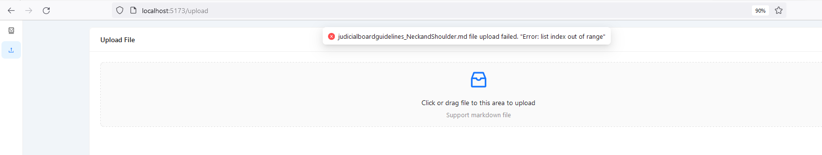 error on uploading a file · Issue #3 · 3Alan/DocsMind · GitHub