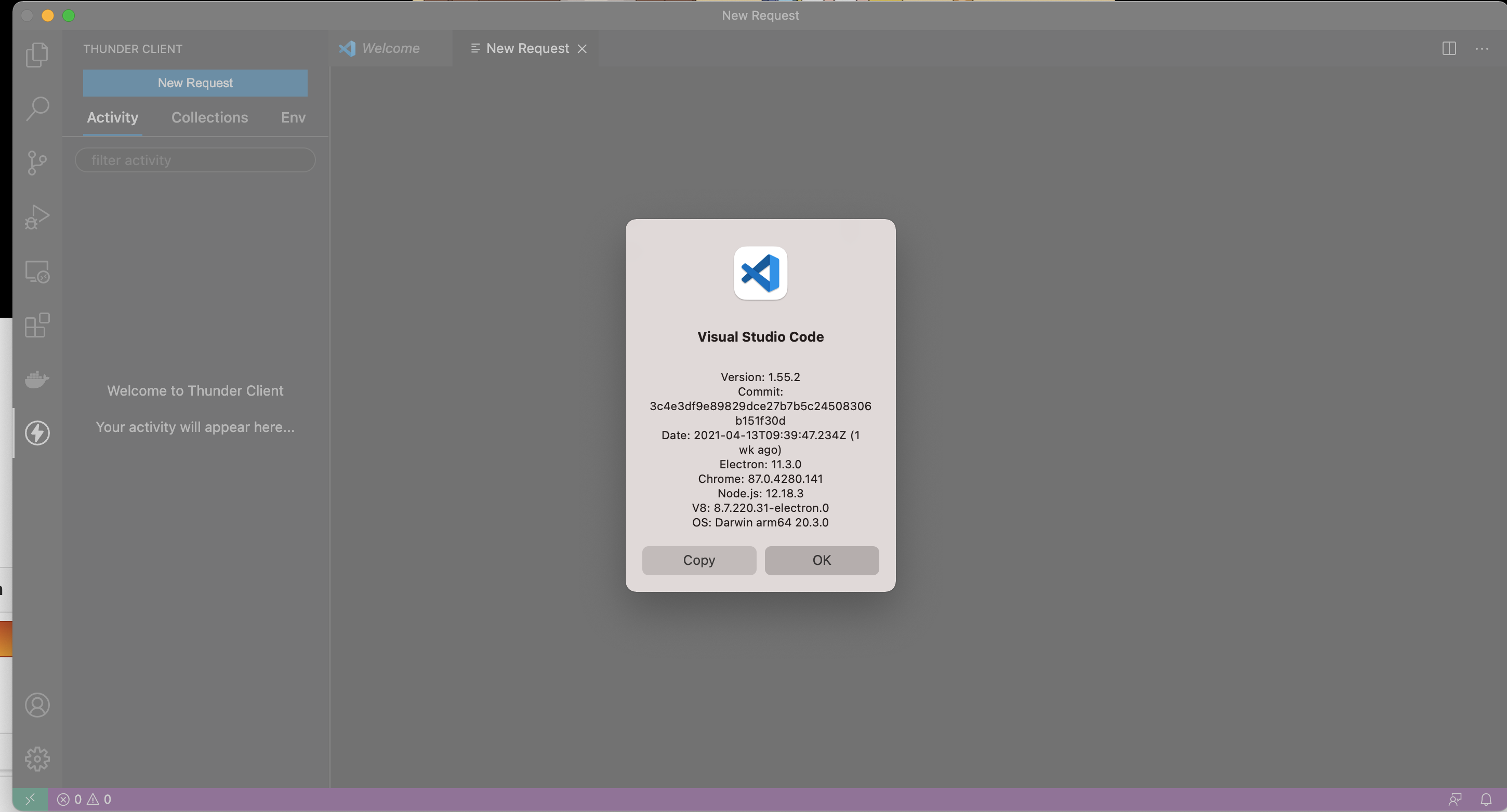 Doesn't work on the M1 MacBook Pro 13 · Issue #48 · thunderclient/thunder-client-support · GitHub