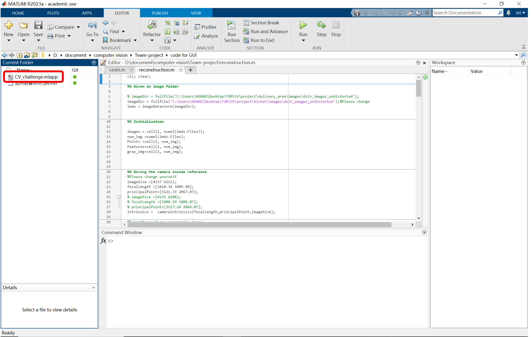 GitHub - islexu/TUM-Computer-Vision-Challenge-2023SS: TUM Computer ...