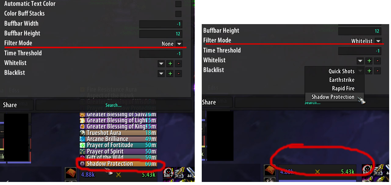 Player Buff Bar In Filter Mode Whitelist Doesnt Show Protection Potions · Issue 1156