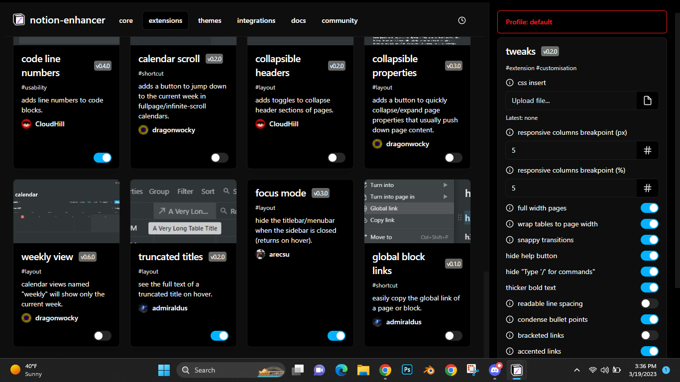 Icons Disappear for no reason. · Issue #793 · notion-enhancer/notion-enhancer · GitHub