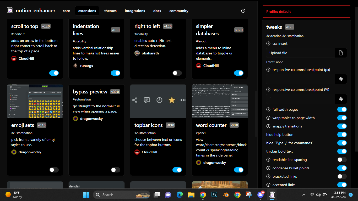 Icons Disappear For No Reason · Issue 793 · Notion Enhancer Notion Enhancer · Github