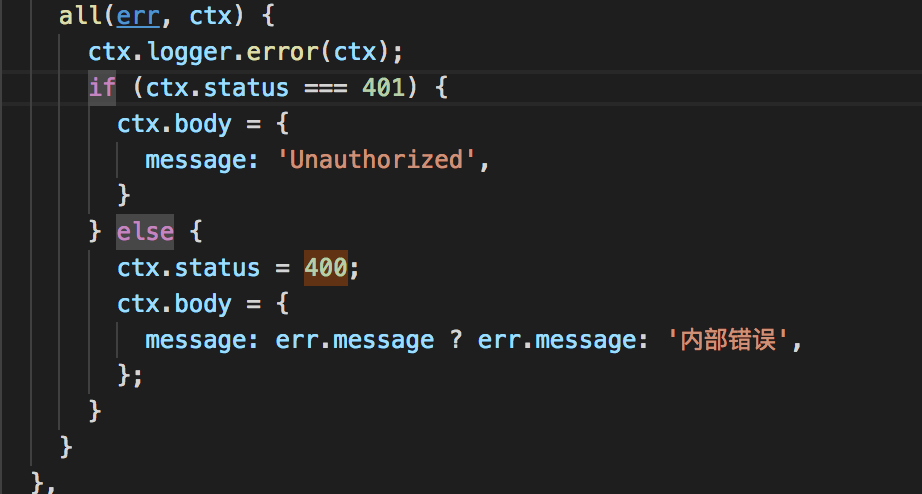 希望在onerror里能直接返回json · Issue #2113 · eggjs/egg · GitHub