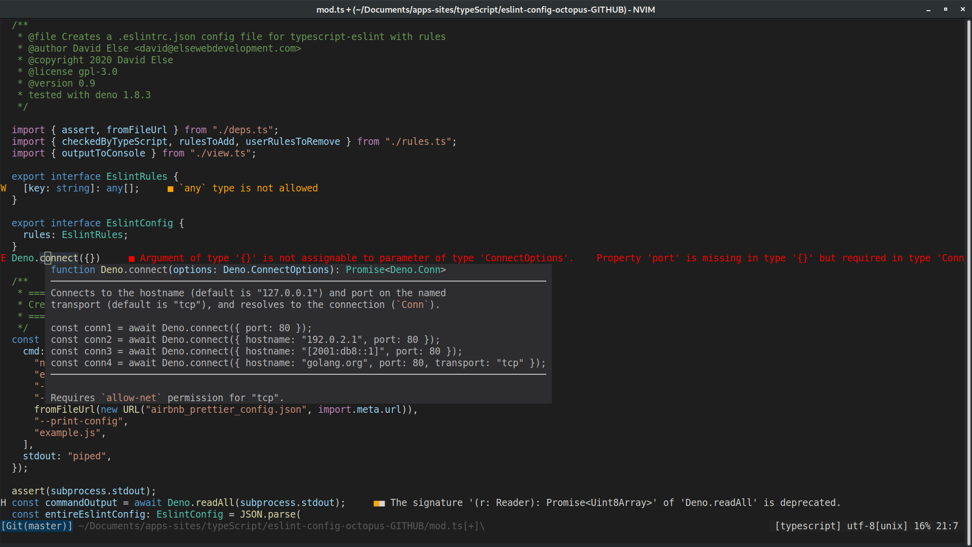 `ts` Not Recognized For Syntax Highlights In The Fancyfloatingmarkdown Popup · Issue 14616 