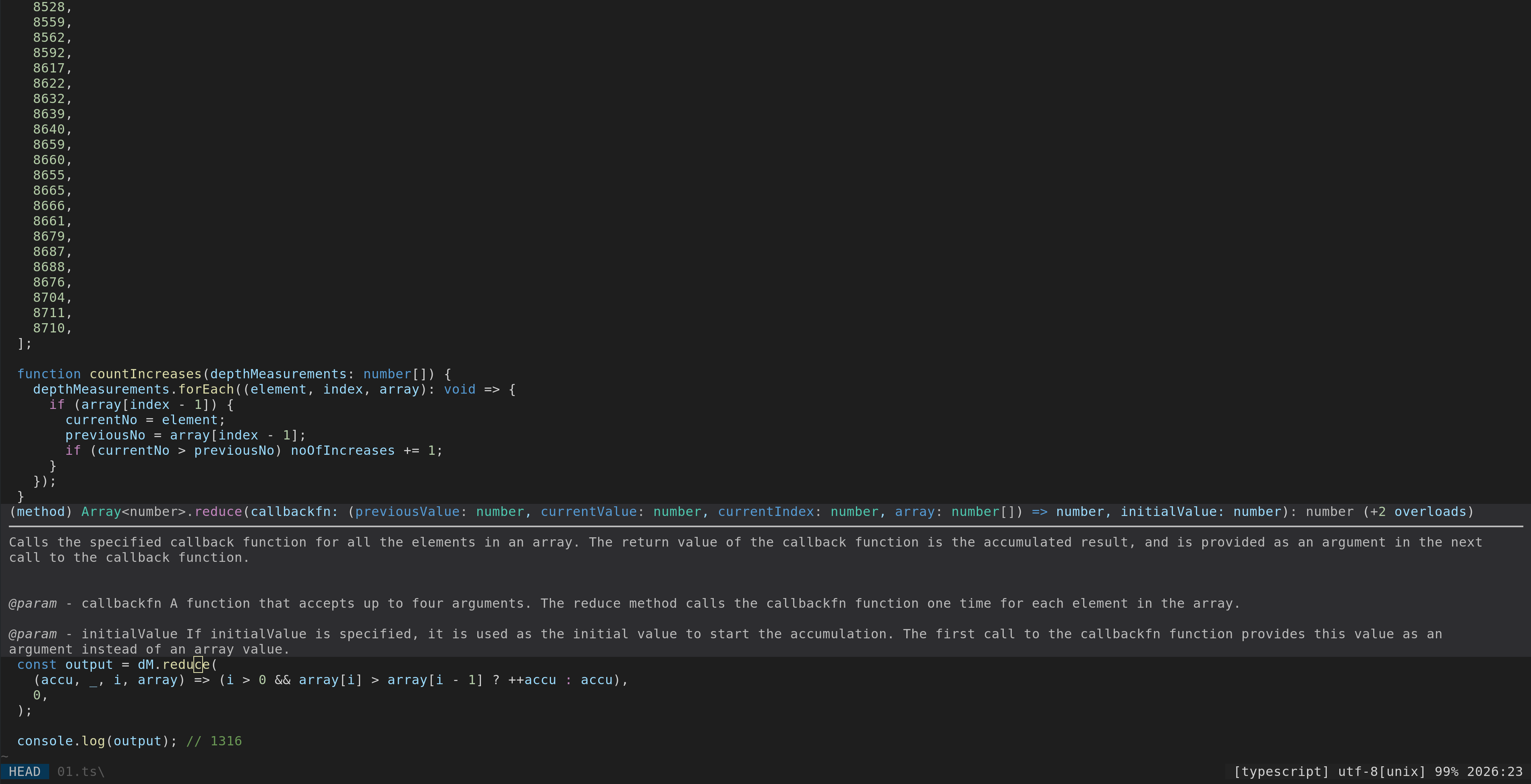 Documentation not using height that is available when the screen is ...