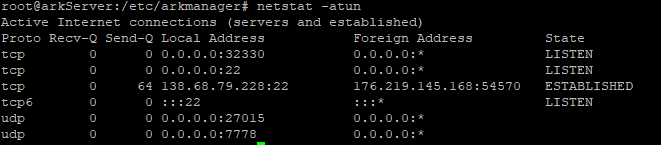 Session timeout when try to connect server. · Issue #995 · arkmanager/ark-server-tools · GitHub