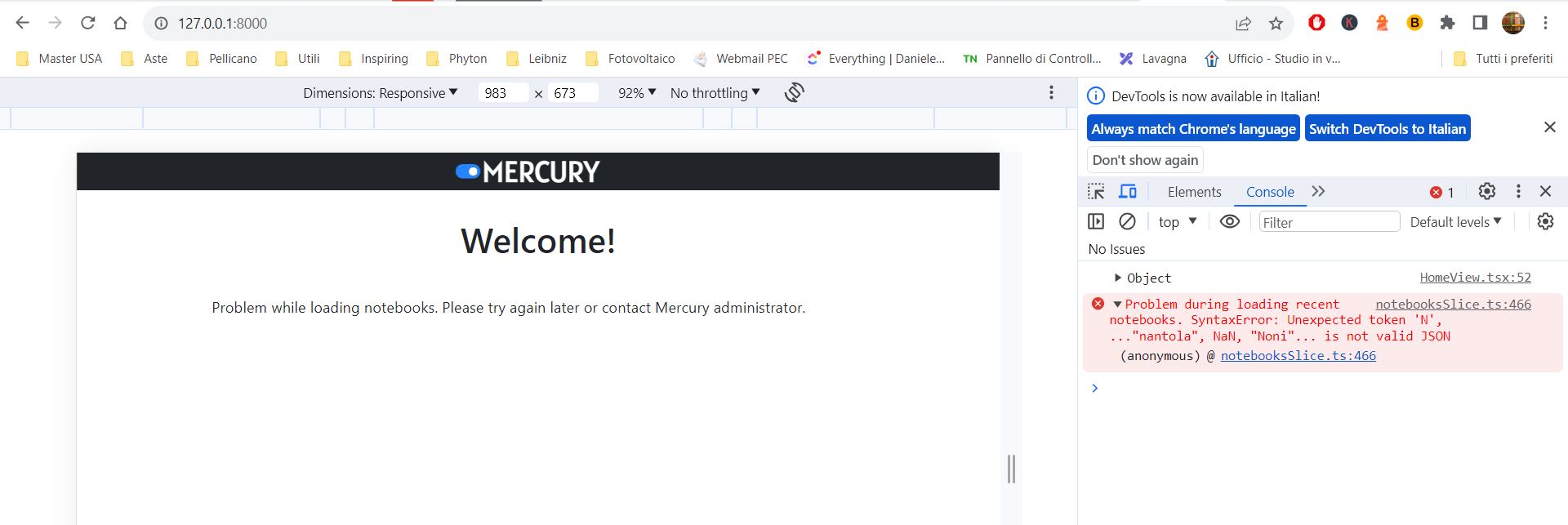 Problem While Loading Notebooks · Issue 382 · Mljarmercury · Github
