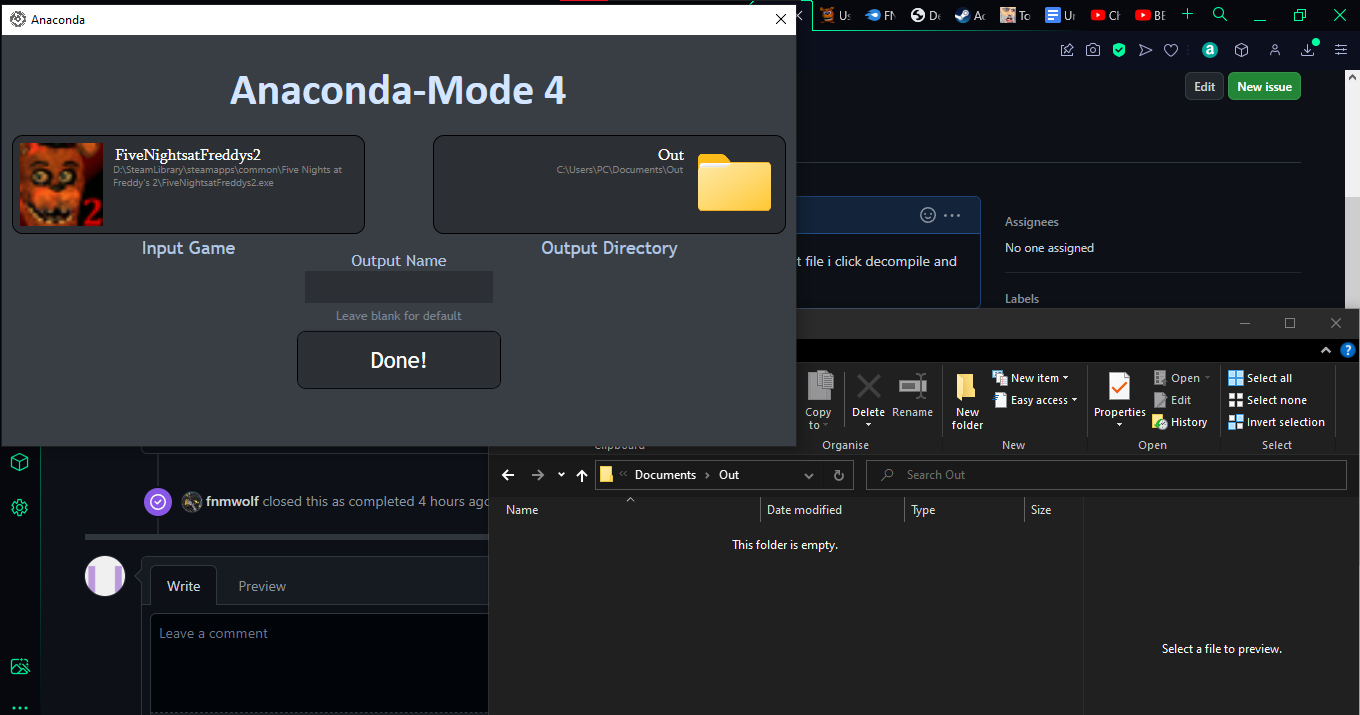 i dose not work AT ALL · Issue #24 · fnmwolf/Anaconda · GitHub