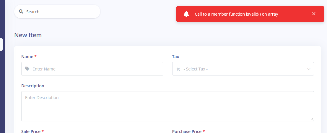 Call to a member function isValid() on array | Accounting 2.1.0 · Issue #1807 · akaunting ...