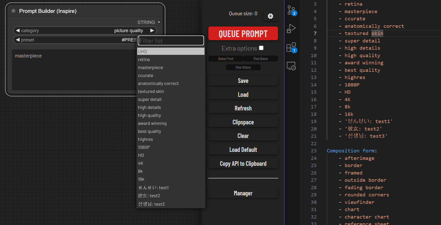 FEATURE REQ: Added tag selection function · Issue #261 · ltdrdata/ComfyUI-Impact-Pack · GitHub