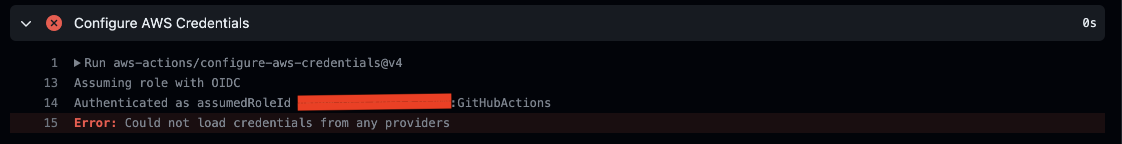 Failed Login With Oidc Provider Since V3 Upgrade Could Not Load Credentials From Any Providers