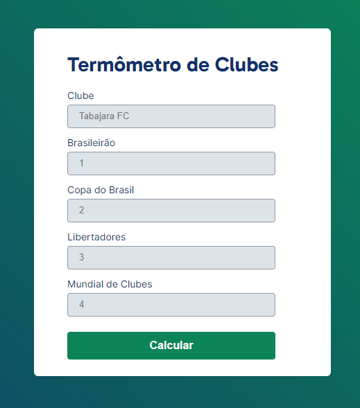 GitHub - RichardRamalho/Club-Thermometer