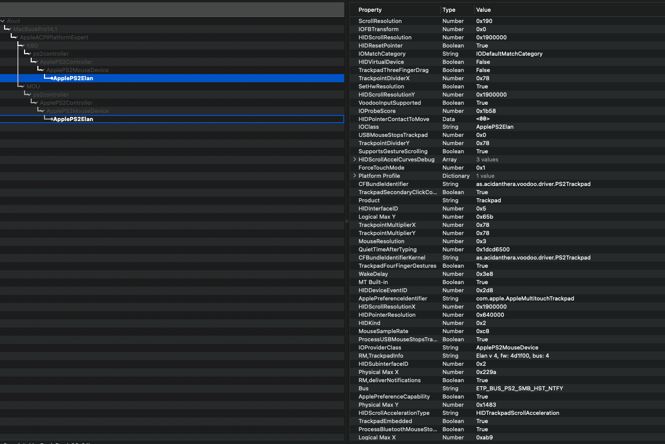 Elan trackpad wake issue · Issue #1739 · acidanthera/bugtracker · GitHub