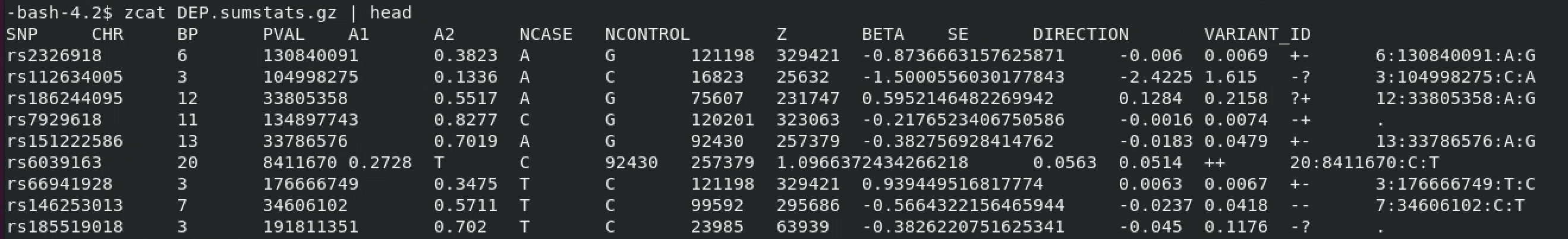 Runtime error: unexpected header error · Issue #54 · precimed/mixer · GitHub