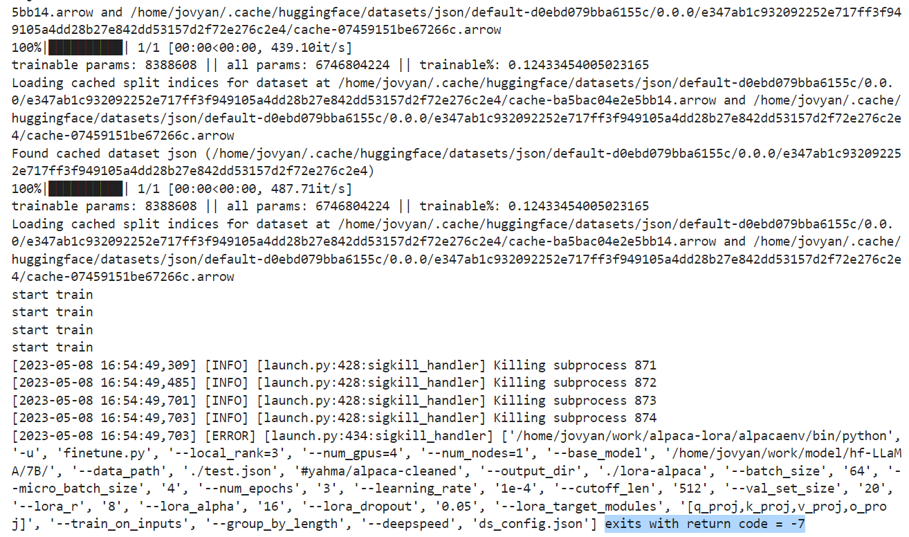 DeepspeedExample-Chat training failed with single_node parameter · Issue #475 · deepspeedai ...