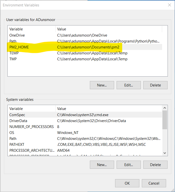 pm2 stopped working, error Error: ENOENT: no such file or directory, mkdir 'U:\' · Issue #4789 ...