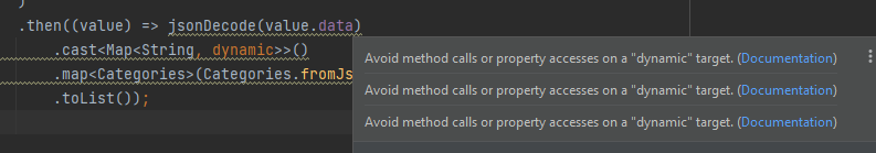 Question about "Avoid method calls or property accesses on a "dynamic" target" · Issue #2 ...