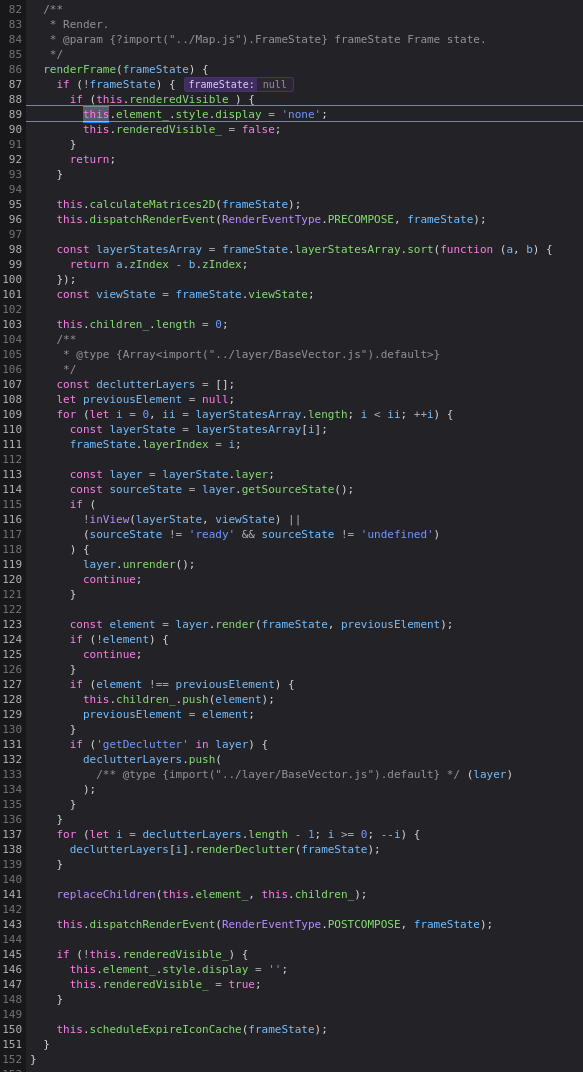 OverviewMap Assertion failed when the view changes (Error #1: "The view center is not defined ...
