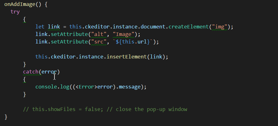 How to add image browser plugin · Issue #144 · yabab-dev/ng2-ckeditor · GitHub