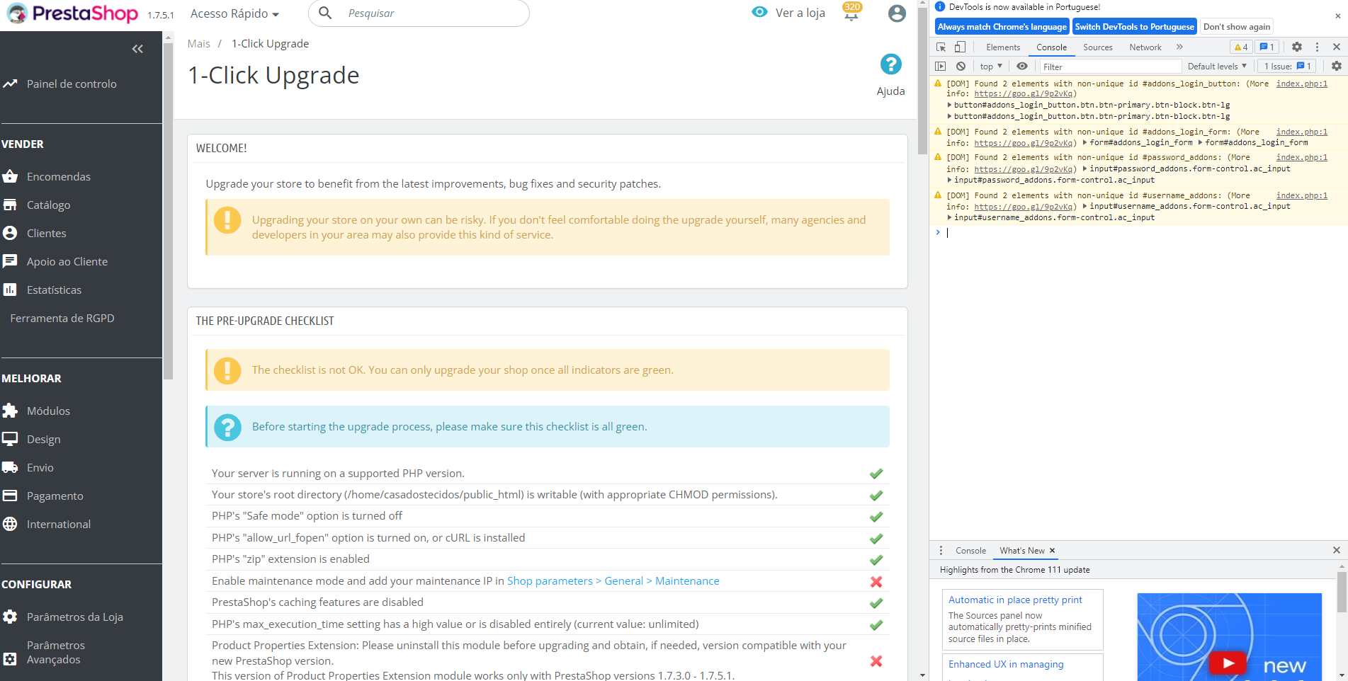 Update button doesn't work · Issue #31843 · PrestaShop/PrestaShop · GitHub