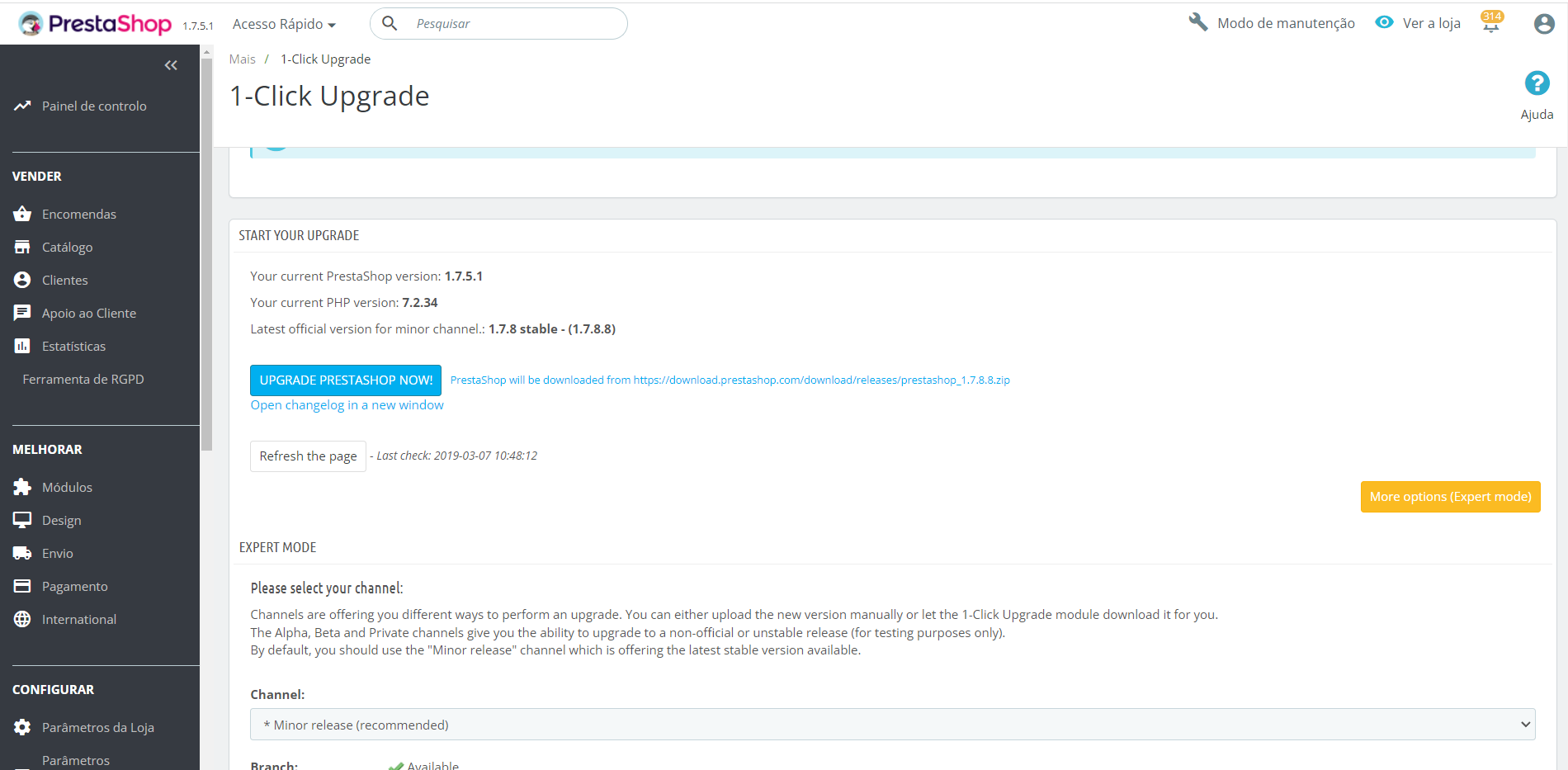 1 click module not working · Issue #32035 · PrestaShop/PrestaShop · GitHub