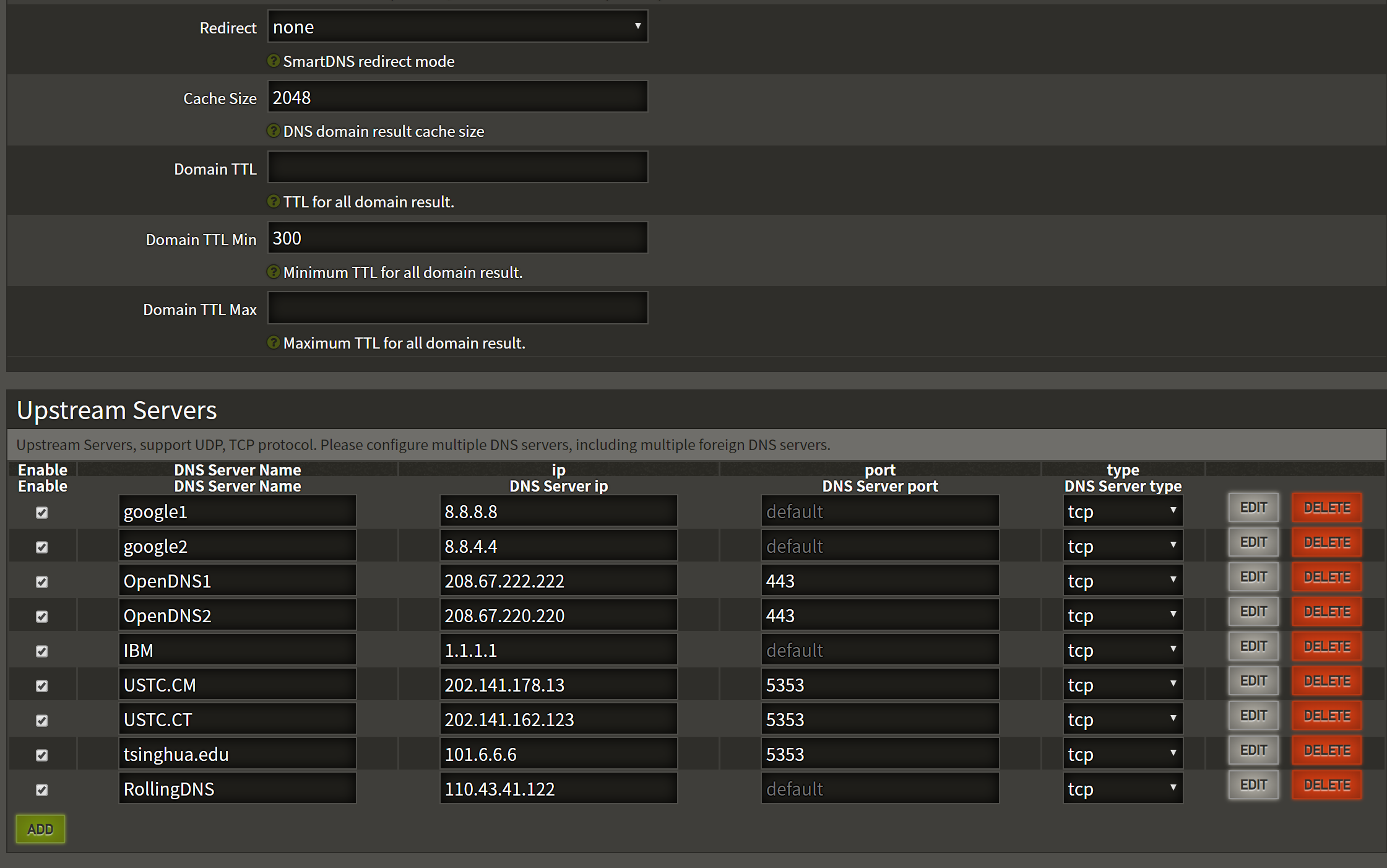 不建议用SmartDNS，科学上网速度忽快忽慢，你们呢？用着怎么样？ · Issue #2543 · coolsnowwolf/lede · GitHub