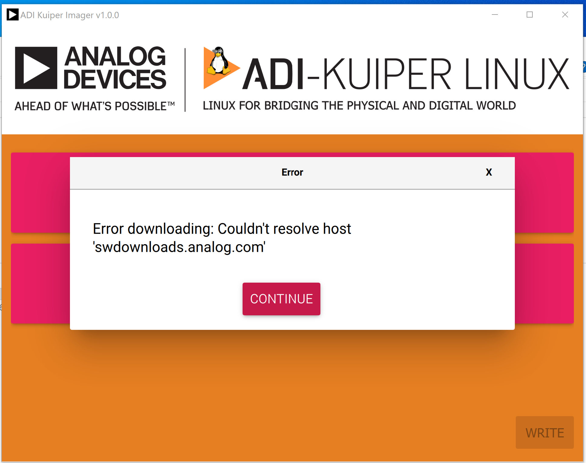 Interrupt internet connection while Image is writing · Issue #59 ...