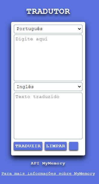 Github Enzorocha00simple Translator Simple Translator Which Uses The Mymemory Api