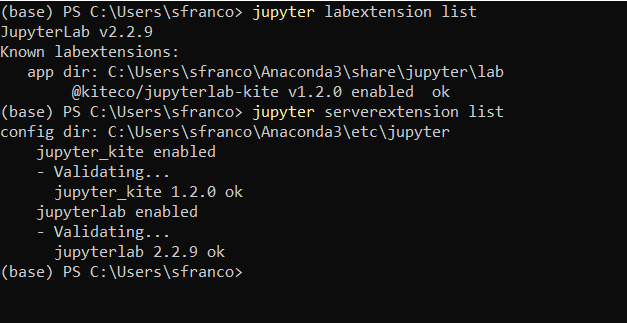 Jupyterlab plugin not working Windows 10 · Issue #479 · kiteco/issue ...