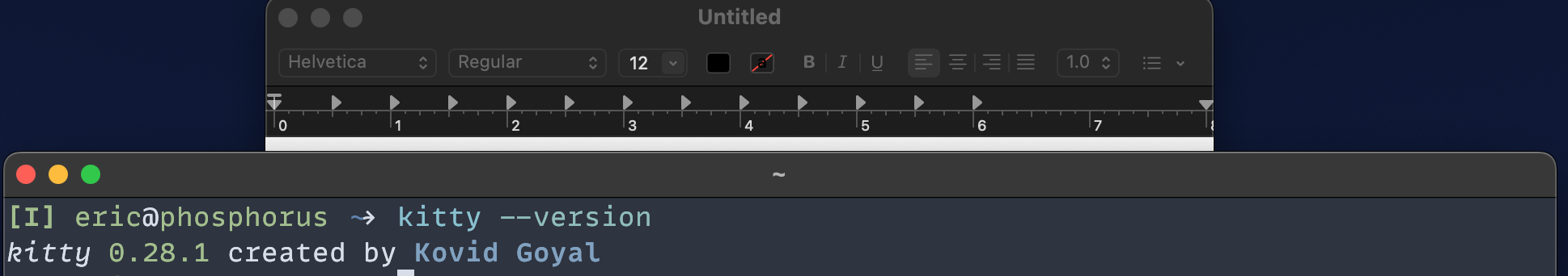 0.29.0 macOS title bar blends color when over a white background · Issue #6450 · kovidgoyal ...