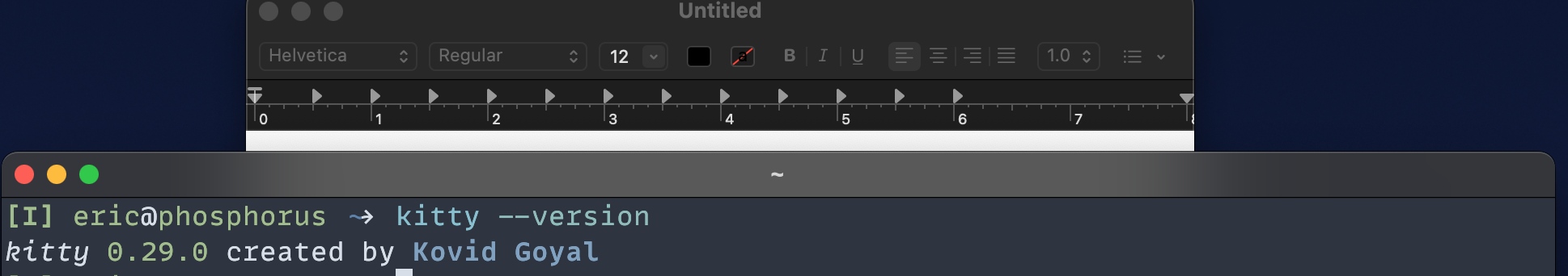 0.29.0 macOS title bar blends color when over a white background · Issue #6450 · kovidgoyal ...