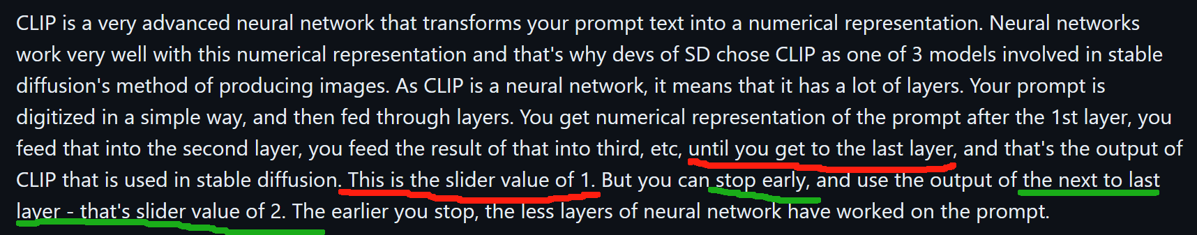 What exactly is clip skip? · AUTOMATIC1111 stable-diffusion-webui ...