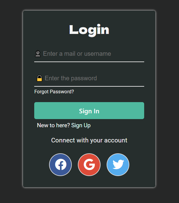 GitHub - gokhansobaci/LoginForm-Html-Css: A stylish and useful login form that you can integrate ...