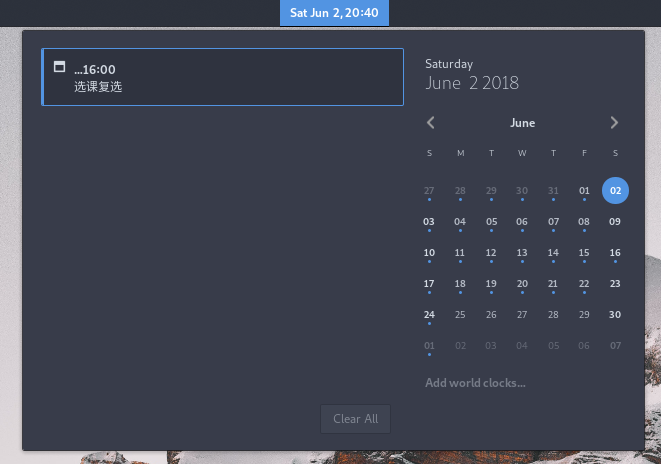 Future Task On Calendar Is Not Highlighted · Issue 212 · Elementarywingpanel Indicator 