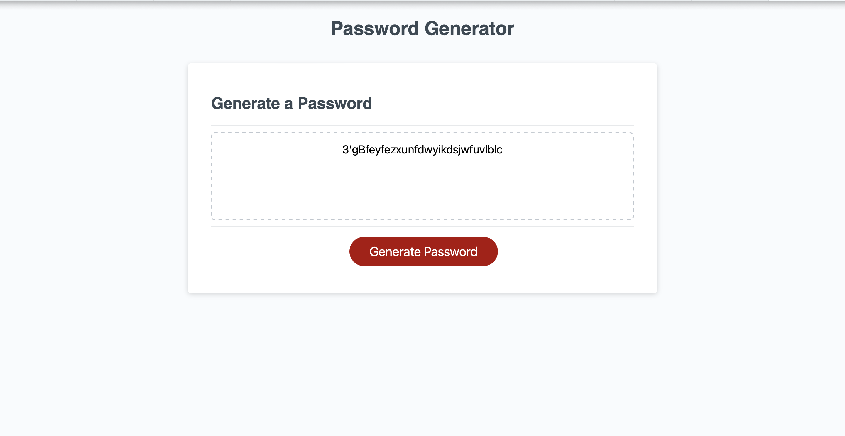GitHub - DavidEbiala/Password-Generator