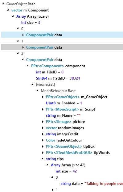How do I modify the data inside a MonoBehaviour? · Issue #101 · nesrak1/AssetsTools.NET · GitHub
