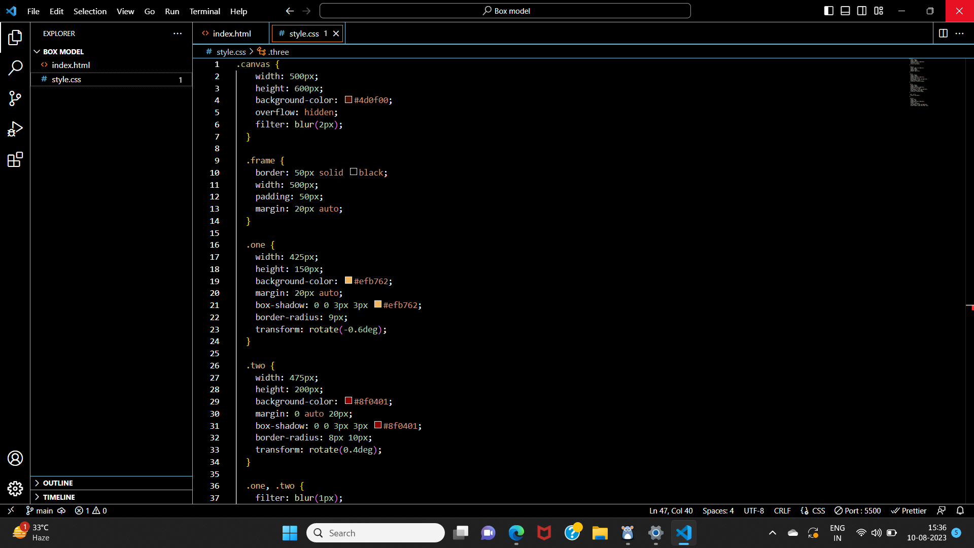GitHub - shweta-sharma-1009/Box-Model-project