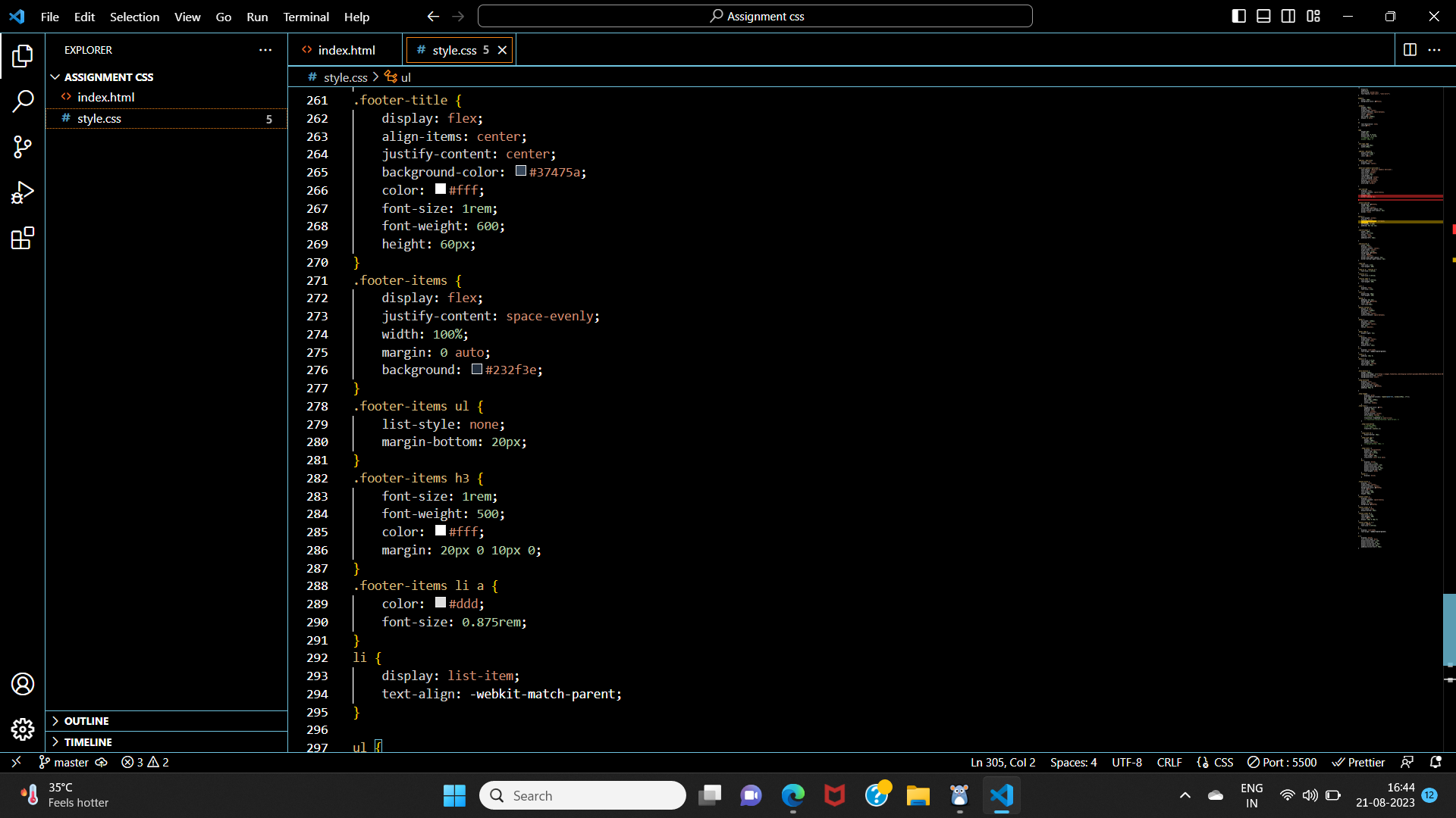 GitHub - shweta-sharma-1009/Assignment-css