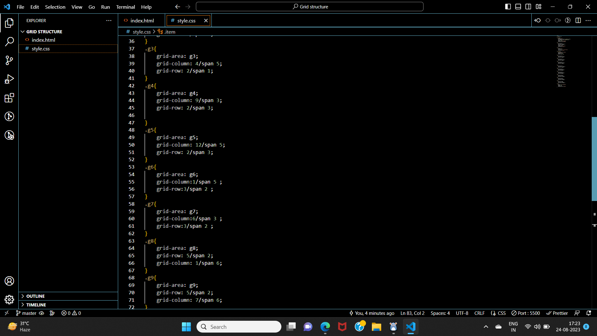GitHub - shweta-sharma-1009/Grid-structure