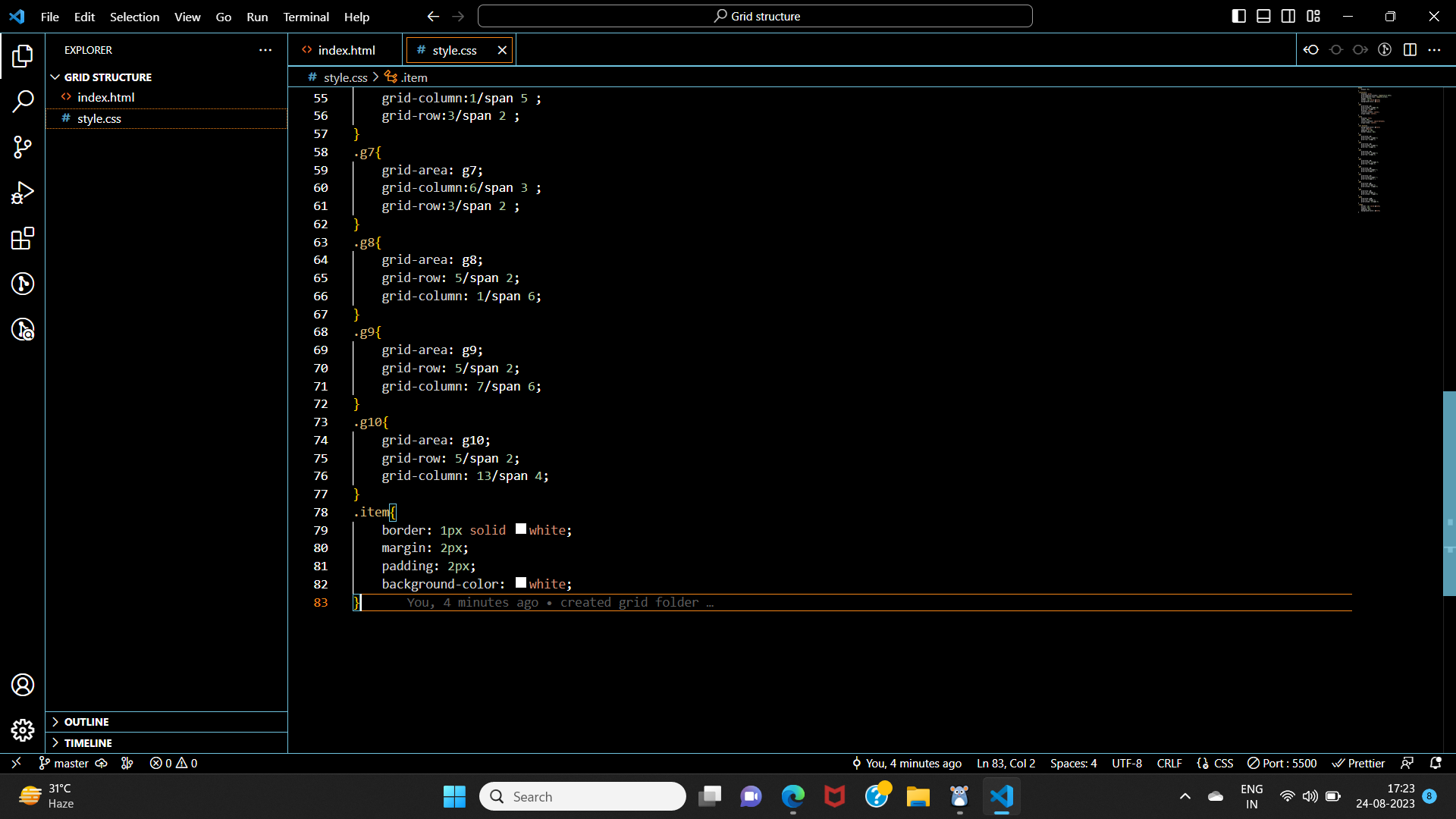 GitHub - shweta-sharma-1009/Grid-structure