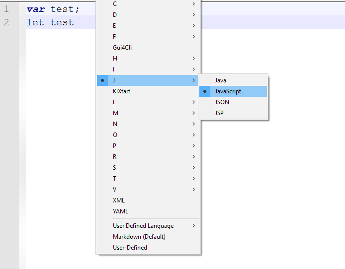 feature request : javascript language add let keyword in syntax ...